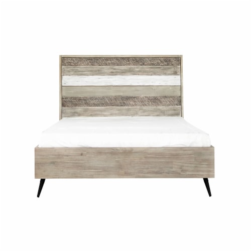 Bridges Queen Platform Bed in Two Tone Acacia Wood, 1 - Kroger Bridges Queen Platform Bed in Two Tone Acacia Wood, 1 - Kroger
