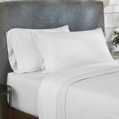 400 Thread Count 100 Cotton Printed 4 Piece Sheet Set Full