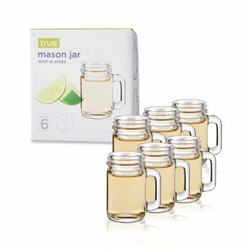 True Mason Jar Shot Glass Set Of 6 Pack Of 1 Pay Less Super Markets