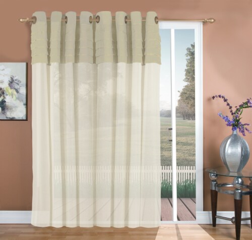 Grommet patio panel store