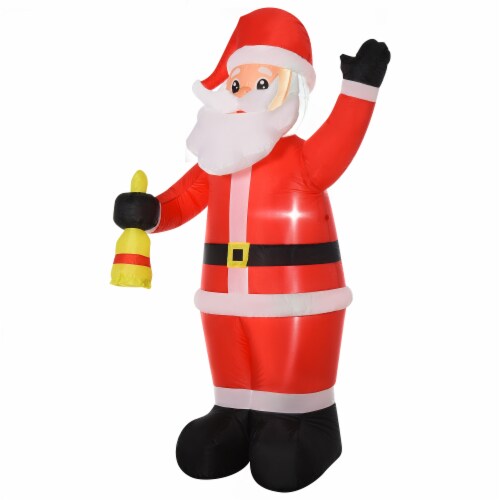 8ft Outdoor Lighted Inflated Xmas Holiday Yard Decoration Santa Claus