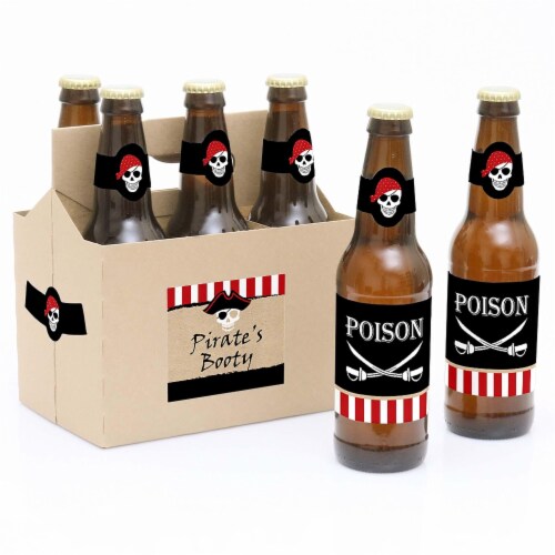 Big Dot Of Happiness Beware Of Pirates Birthday Party Decor 6 Beer