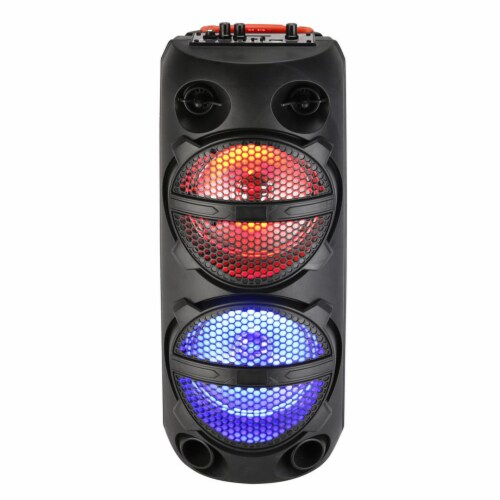 Pyle PPHP2614B 200 Watt Portable Bluetooth PA Speaker System with ... Pyle PPHP2614B 200 Watt Portable Bluetooth PA Speaker System with ...