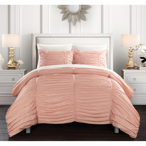 Coral comforter set store