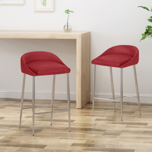 Red modern bar stools store