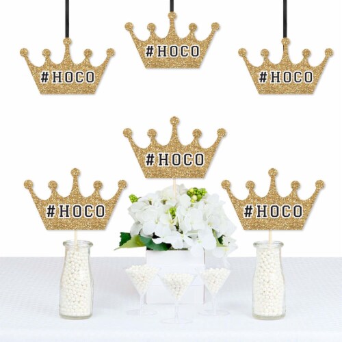 Big Dot Of Happiness Hoco Dance Crown Decorations Diy Homecoming