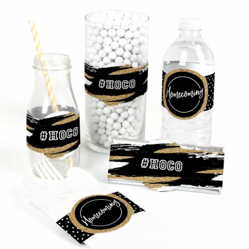 Big Dot Of Happiness Hoco Dance Homecoming Diy Wrapper Favors And