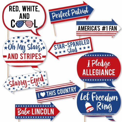 Usa photo booth props store