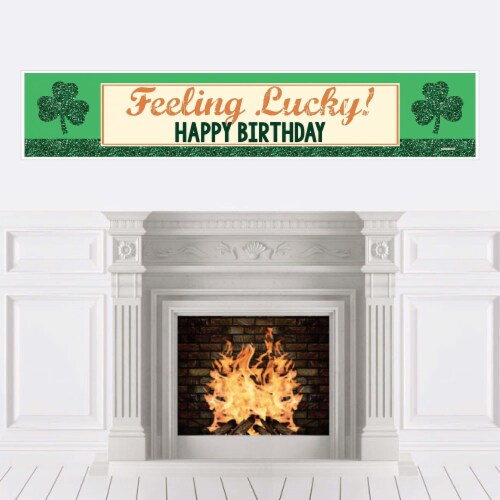Big Dot of Happiness Irish Birthday - Shamrock Happy Birthday ... Big Dot of Happiness Irish Birthday - Shamrock Happy Birthday ...