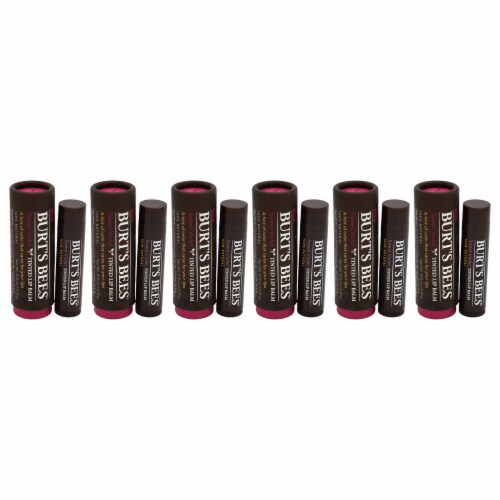 Burts Bees Tinted Lip Balm Sweet Violet Pack Of 6 015 Oz Kroger