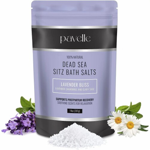 Pavelle 14oz Dead Sea Sitz Bath Salts Sitz Bath Salt For Postpartum Recovery 14 Oz Frys