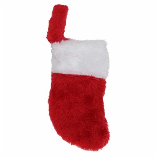 Northlight 6 Red And White Traditional Cuff Mini Christmas Stocking 1