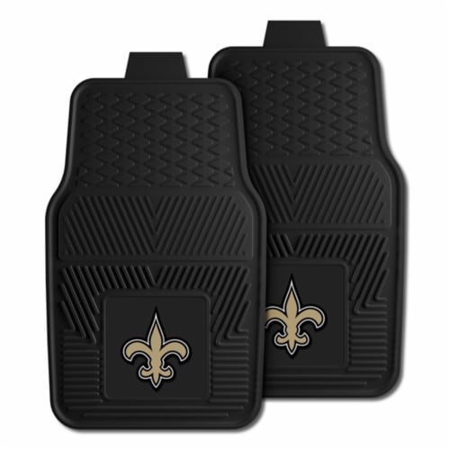 Fanmats 27x17in Vinyl Front Car Floor Mat 2 Piece Set NFL New Orleans Saints 1 Piece Fry s Food Stores