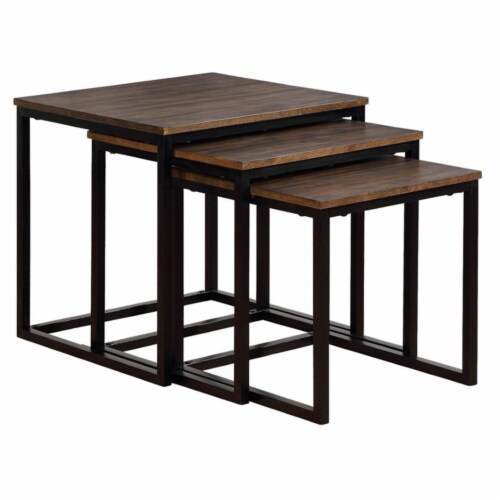 Acacia nest of tables store