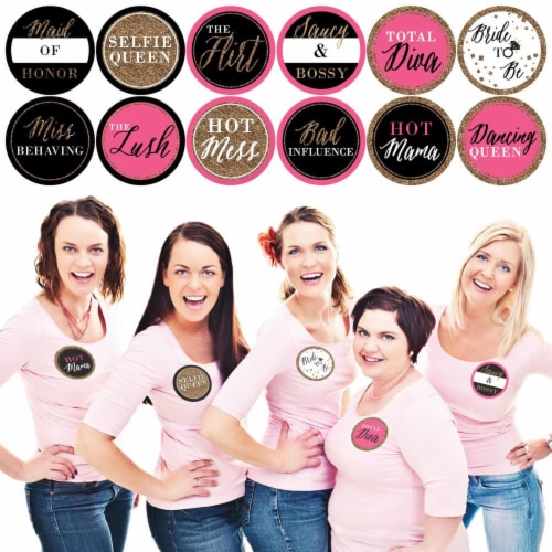Big Dot of Happiness Girls Night Out - Bachelorette Name Tags - Party ... Big Dot of Happiness Girls Night Out - Bachelorette Name Tags - Party ...