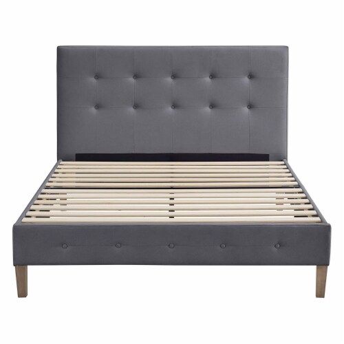 Classic Brands Seattle Modern Tufted Platform Bed Frame King Peyton Steel 1 Piece Fred Meyer