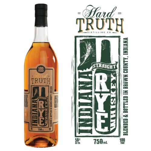 Hard Truth Indiana Rye Whiskey, 750 ml - Kroger Hard Truth Indiana Rye Whiskey, 750 ml - Kroger