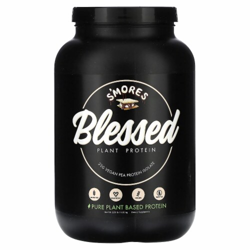 Blessed Plant Protein S'mores - 2.31 lb (1.05 kg), 2.31 lb - Ralphs Blessed Plant Protein S'mores - 2.31 lb (1.05 kg), 2.31 lb - Ralphs