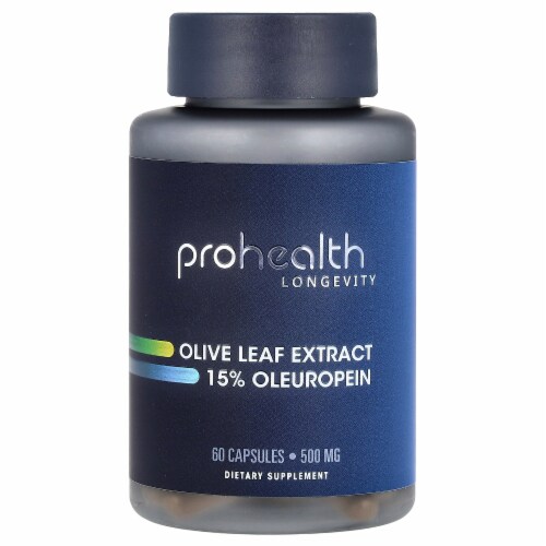 Prohealth Longevity Olive Leaf Extract 15 Oleuropein 500 Mg 60