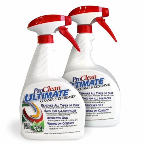 Cwp Proclean Ultimate Cleaner And Degreaser™ 2 Pack 32 Oz Spray Bottles 32 Ounce Fred Meyer