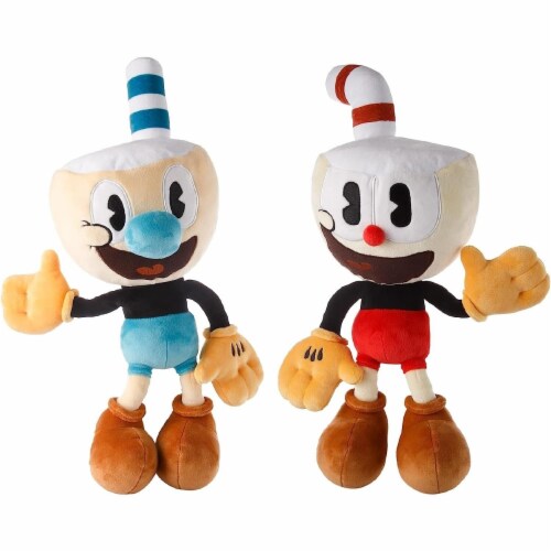 Mighty Mojo The Cuphead Show Cuphead Mugman 15 Inch Plush Doll Set 1 unit Gerbes Super Markets