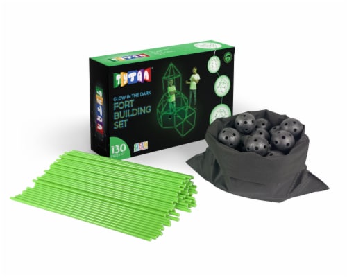 Magnetic Glow in the Dark Fort Building Set - (130 Piece), 1 - Pick ‘n Save Magnetic Glow in the Dark Fort Building Set - (130 Piece), 1 - Pick ‘n Save