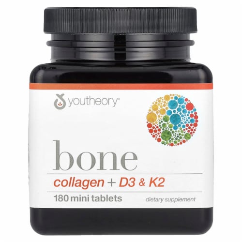 Youtheory Bone Collagen D3 And K2 Mini Tablets 180 Ct Ralphs