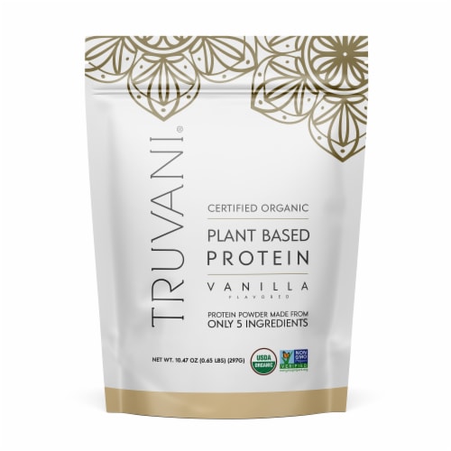 Truvani Plant Based Vanilla Protein Powder 10 47 Oz Kroger