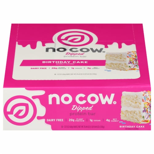 no cow Birthday Cake Protein Bars, 12 ct - Kroger no cow Birthday Cake Protein Bars, 12 ct - Kroger