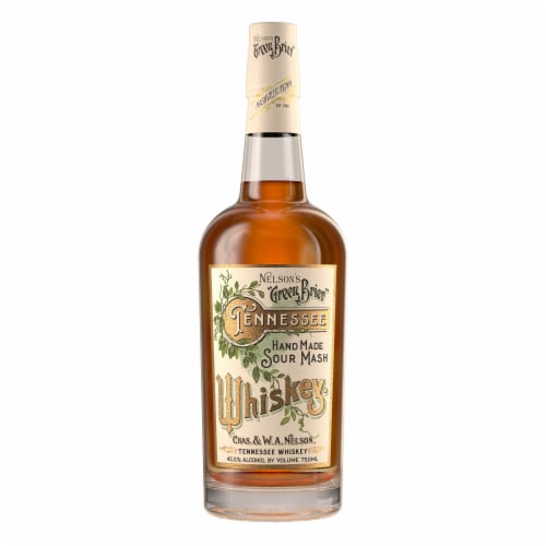Nelson's Green Brier Tennessee Whiskey Hand Made Sour Mash Whiskey, 750 ... Nelson's Green Brier Tennessee Whiskey Hand Made Sour Mash Whiskey, 750 ...