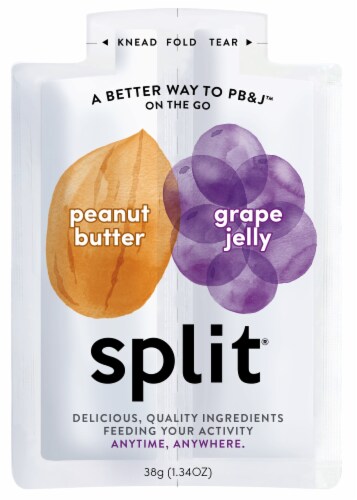 Split Nutrition Peanut Butter & Grape Jelly Snack, 1.34 oz - Fry’s Food ... Split Nutrition Peanut Butter & Grape Jelly Snack, 1.34 oz - Fry’s Food ...