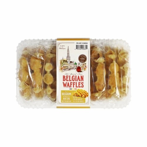 Le Chic Patissier Belgian Waffles 8 Count 1 76 Pounds 1 Unit