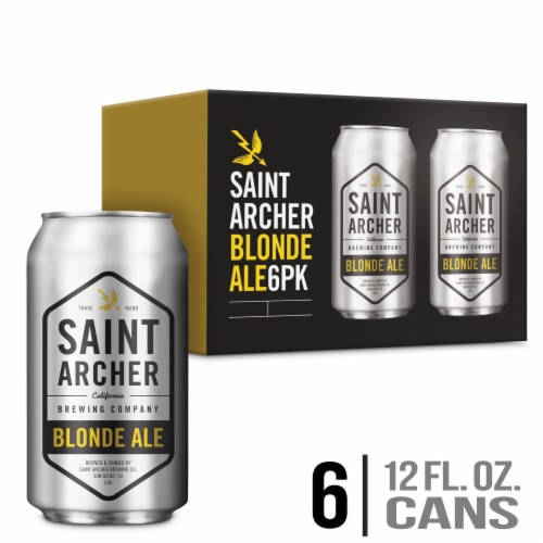 Saint Archer Blonde Ale Beer, 6 cans / 12 fl oz - Kroger Saint Archer Blonde Ale Beer, 6 cans / 12 fl oz - Kroger