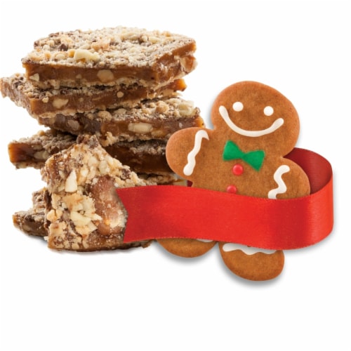 Dave's Sweet Tooth Holiday Gingerbread Gourmet Soft Toffee, 4 oz - Kroger Dave's Sweet Tooth Holiday Gingerbread Gourmet Soft Toffee, 4 oz - Kroger
