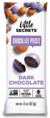 Little Secrets Dark Chocolate Pieces Candy, 1.5 oz - Kroger Little Secrets Dark Chocolate Pieces Candy, 1.5 oz - Kroger