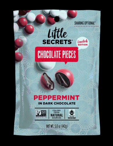 Little Secrets® Peppermint Dark Chocolate Pieces, 5 oz - Kroger Little Secrets® Peppermint Dark Chocolate Pieces, 5 oz - Kroger
