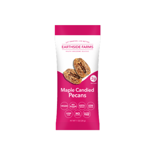 Keto Farms Maple Candied Pecans Keto Candy Snacks 1g Net Carb 1 Ounce 6 Count Keto 6 Ct