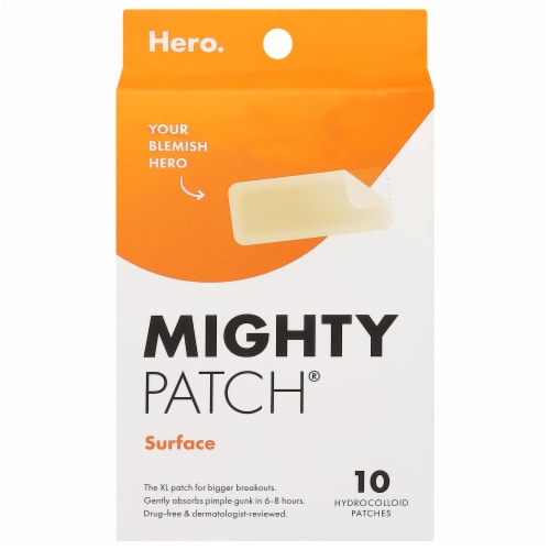 Hero Mighty Patch® Surface Pimple Patches, 10 ct - King Soopers Hero Mighty Patch® Surface Pimple Patches, 10 ct - King Soopers