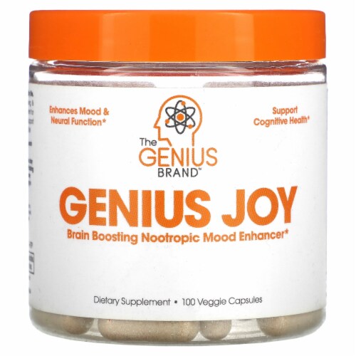 The Genius Brand Genius Joy 100 Veggie Capsules 100 Count Kroger