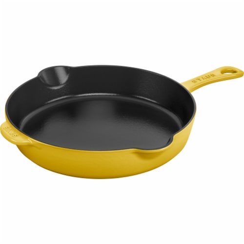 Staub Cast Iron 11 inch Traditional Skillet Citron 11 inch City Market