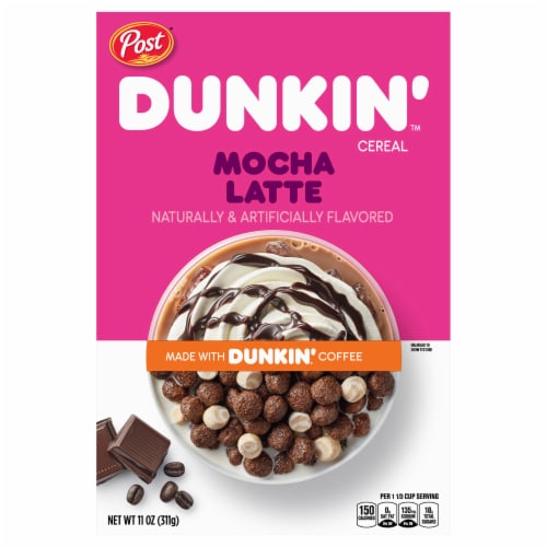Dunkin' Mocha Latte Cereal, 11 oz - Kroger Dunkin' Mocha Latte Cereal, 11 oz - Kroger
