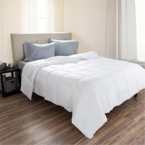 Lavish Home 64 10 K 86 x 102 in. King Size Goose Down Alternative Comforter White 1 Gerbes Super Markets