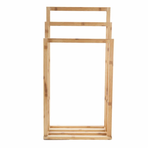 Mind Reader 3-Tier Freestanding Bamboo Drying Rack, 1 ct - Ralphs Mind Reader 3-Tier Freestanding Bamboo Drying Rack, 1 ct - Ralphs