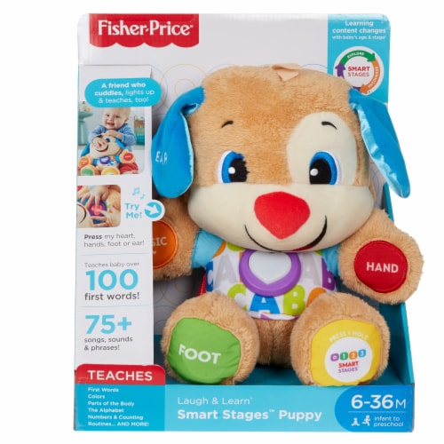 Fisher-Price® Laugh & Learn® Smart Stages™ Puppy, 1 ct - QFC Fisher-Price® Laugh & Learn® Smart Stages™ Puppy, 1 ct - QFC