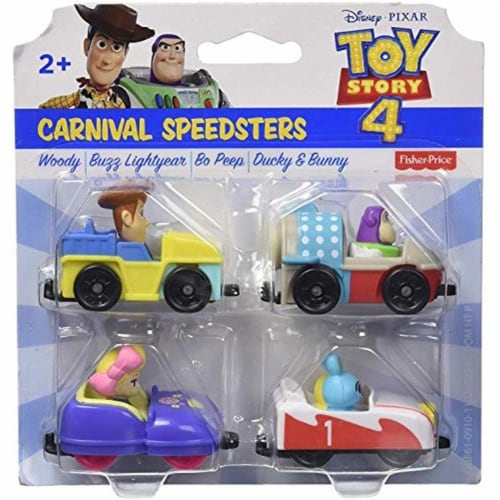 Toy Story Fisher-Price Disney Pixar 4 Carnival Speedsters, 1 - Ralphs Toy Story Fisher-Price Disney Pixar 4 Carnival Speedsters, 1 - Ralphs