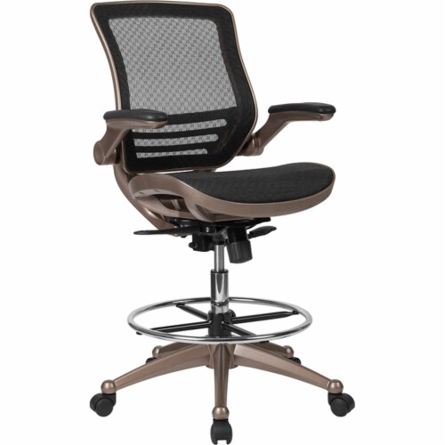 BlackGold Mesh Drafting Chair 26x25x13 Fry s Food Stores