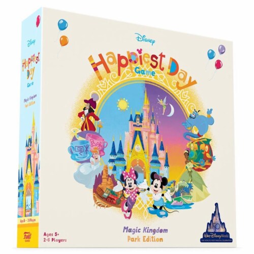 Funko Fnk60500 Disney Happiest Day Magic Kingdom Park Board Game 1