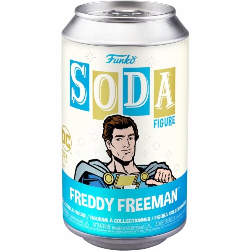 Funko Vinyl Soda Shazam Fury Of The Gods Freddie Freeman Vinyl Figure With Chase 1 Count