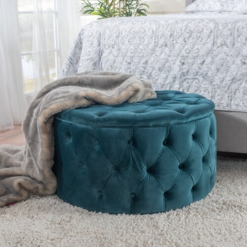 Plush footstool store
