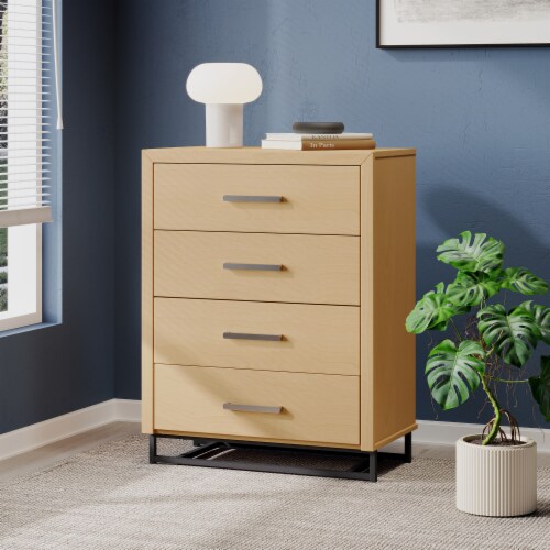 Simplie Fun Minimalist Black Iron Base Dresser with Ample Storage 1 count Fred Meyer
